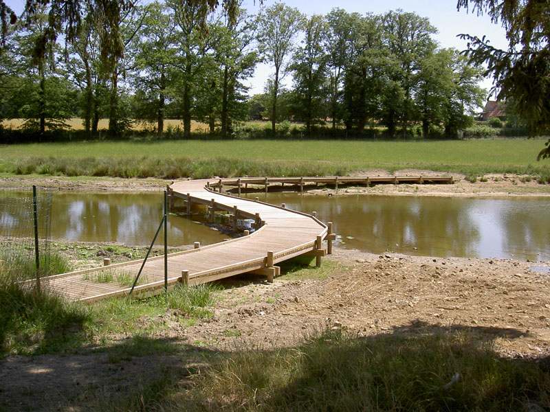 Pontons et cheminements pour aménagements - Rondino